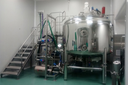 Preparation line of pharmaceutical oral liquids - INOXPA