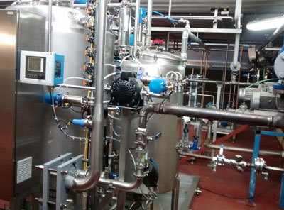 Preparation line of pharmaceutical oral liquids - INOXPA