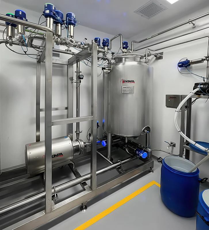 Pharmaceutical CIP and Transfer Automation - INOXPA Case Study