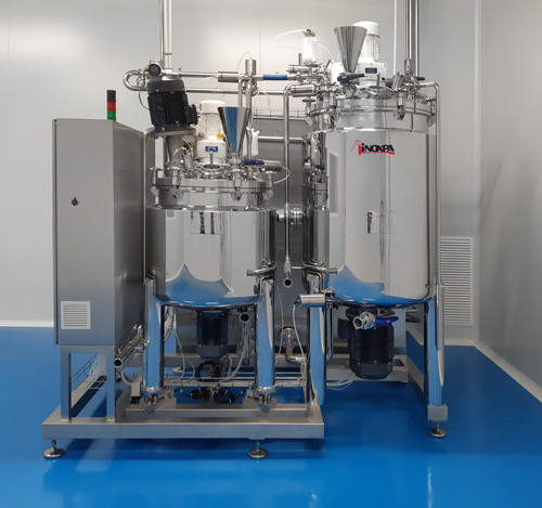 Plant for production of hair dyes, gels, creams - INOXPA