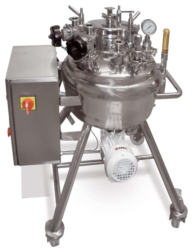 Pharmaceutical solution preparation tank - INOXPA sterile mixing syste